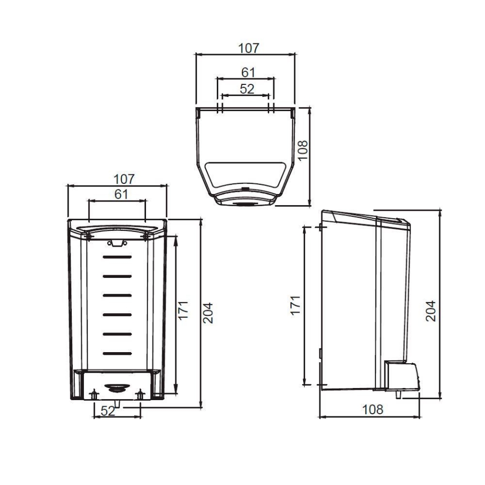 Washroom Accessories | Soap Dispensers | Push Button Soap Dispensers ...