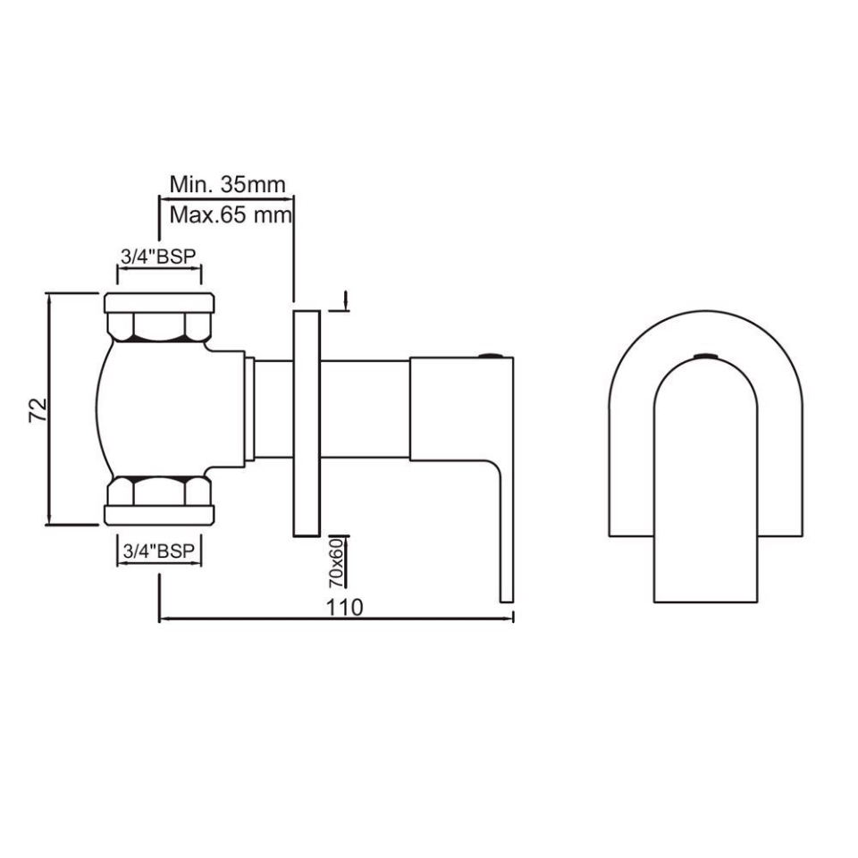 In-wall Stop Valve in Saudi Arabia | Jaquar